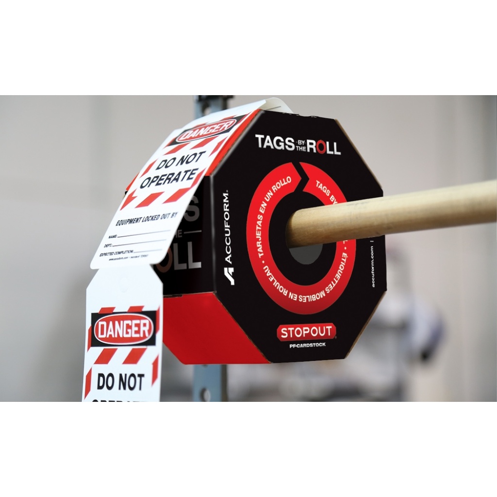 Lockout Tags, Roll of 100